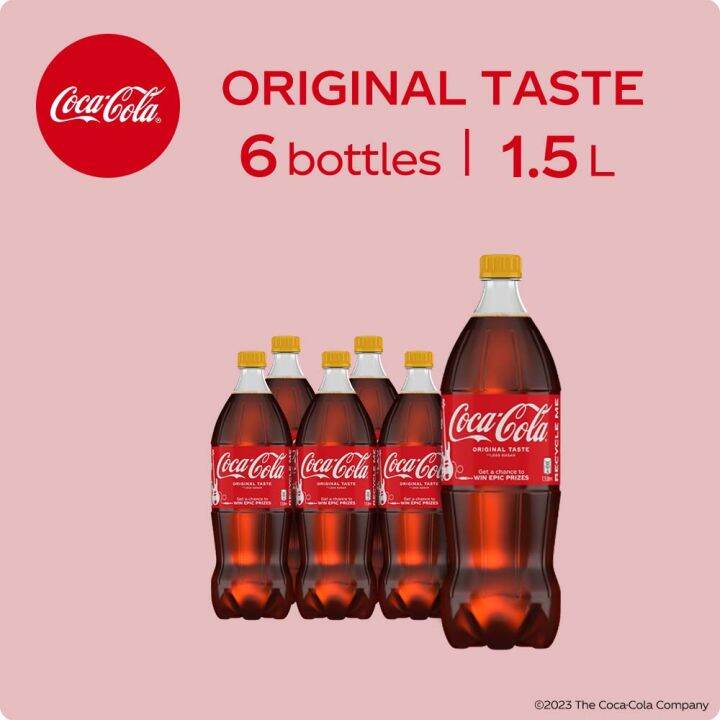 Coca-Cola Original Taste 1.5L - Pack of 6 | Lazada PH