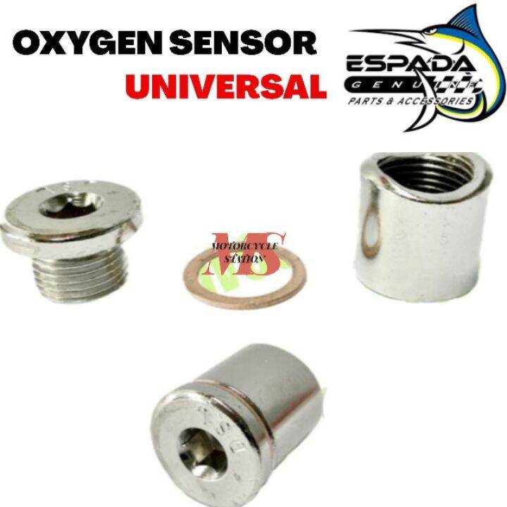 ESPADA Y15ZR FZ150 RS150 OXYGEN SENSOR ADAPTOR EXHAUST O2 SENSOR ...