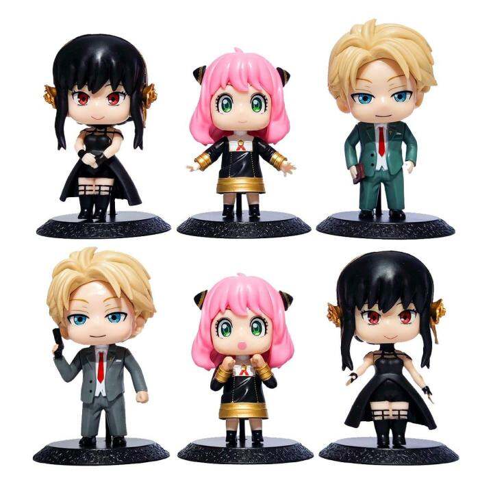 SPY X FAMILY CHIBI SIZE LOID FORGER YOR ANYA FIGURE | Lazada