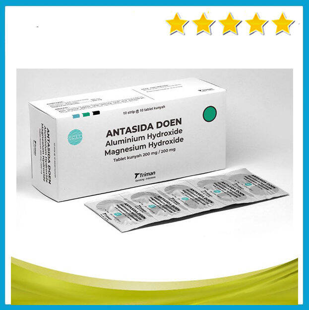 Antasida Doen Triman Strip 10 Tablet | Lazada Indonesia