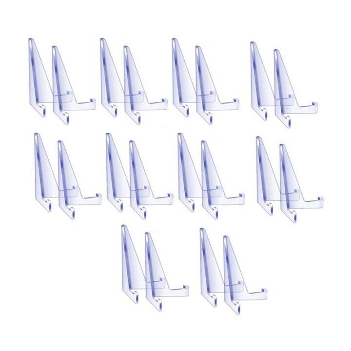 20ชิ้น35PT-360PT ผู้ถือจอแสดงผลซองใส่บัตรคริลิคยืนขนาดเล็กชั้นวางสำหรับฟุตบอลเบสบอลกีฬาบัตรซื้อ ...