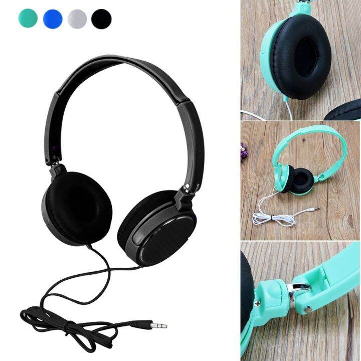 Cmmt99448 3.5MM Wired Connector Wire Headphones On Ear Foldable Stereo ...