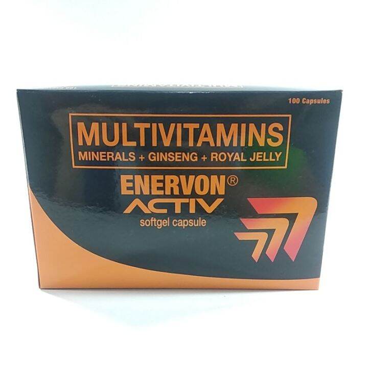 Enervon active capsule 100's | Lazada PH