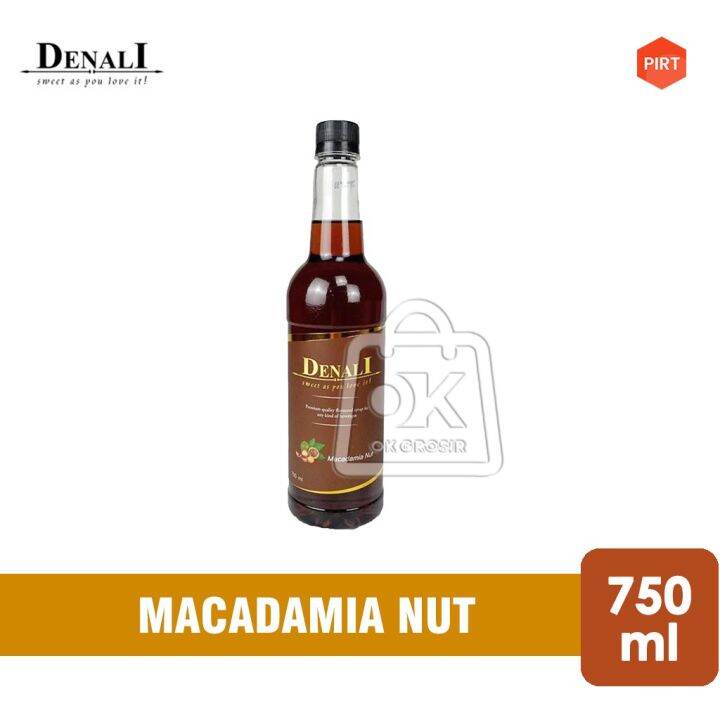(Botol 750ml) Syrup Macadamia Denali / Sirup Macadamia Nut | Lazada Indonesia