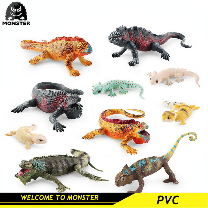 Simulation Lizard Chameleon Amphibian Reptile Model Leopard Gecko ...