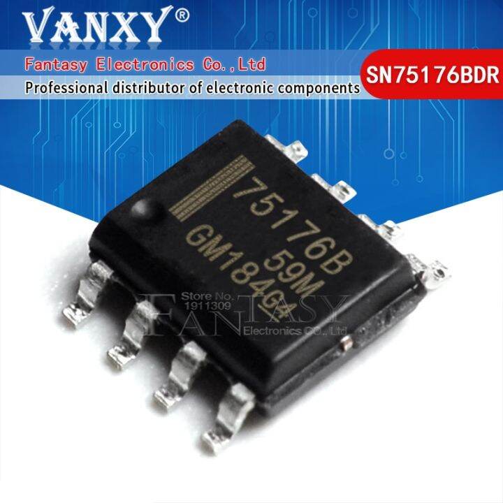 10PCS SN75176BDR SOP8 SN75176B SOP SN75176 SOP 8 75176B SMD new and original IC | Lazada PH