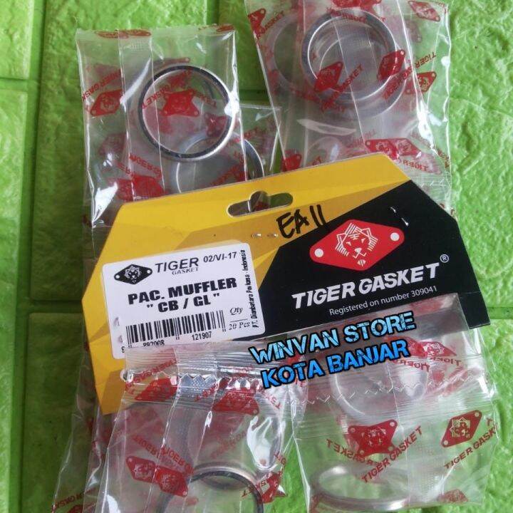 Paking knalpot atas asbes knalpot Honda CB 100 CB 125 GL GL pro Neotec ...