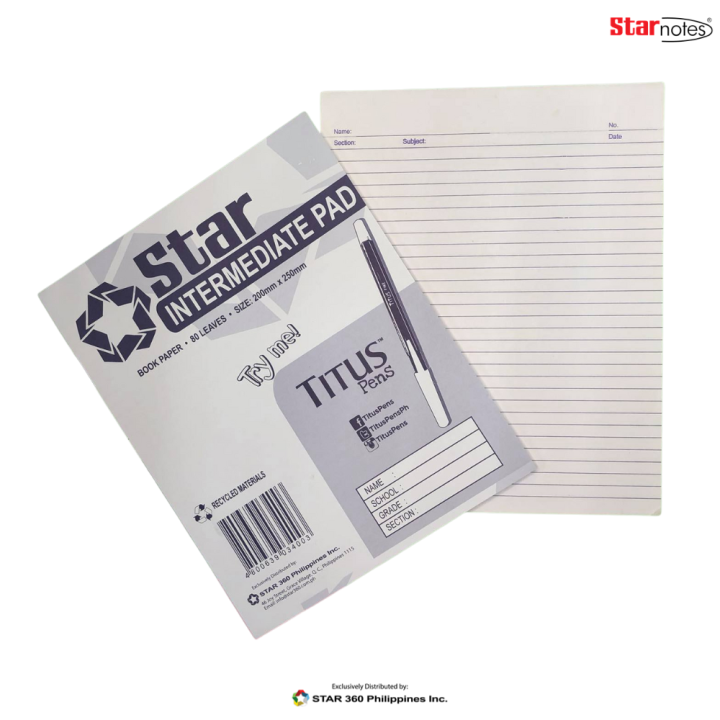 Star Intermediate Pad Paper (10pcs) | Lazada PH