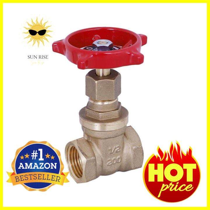 ประตูน้ำทองเหลือง SANWA RAMBO 1/2 นิ้วBRASS GATE VALVE SANWA RAMBO 1/2IN **สอบถามเพิ่มเติมได้จ้า ...
