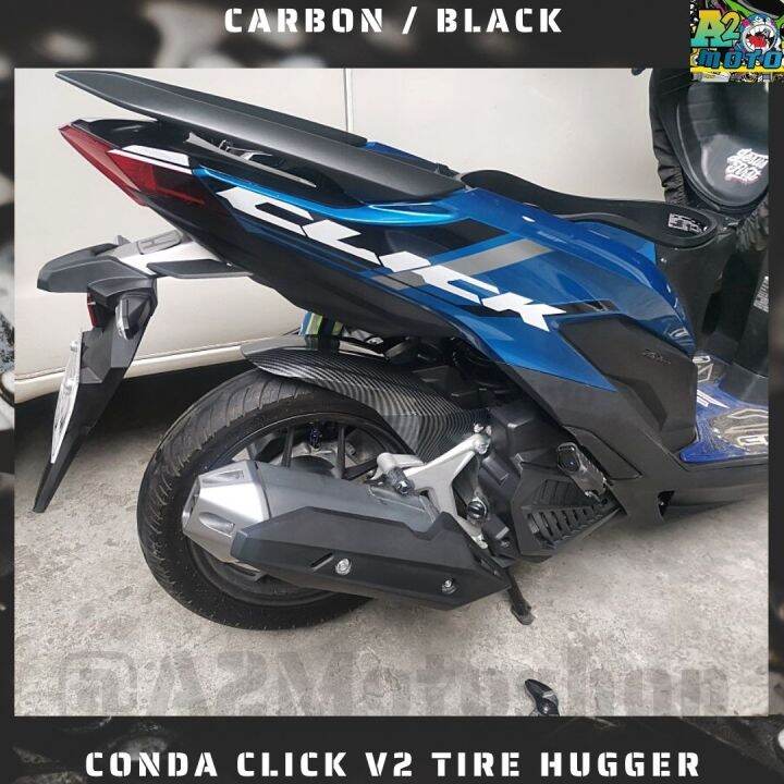 Honda Click V2 V3 Tire Hugger Rear Fender Mud Guard for Game Changer ...