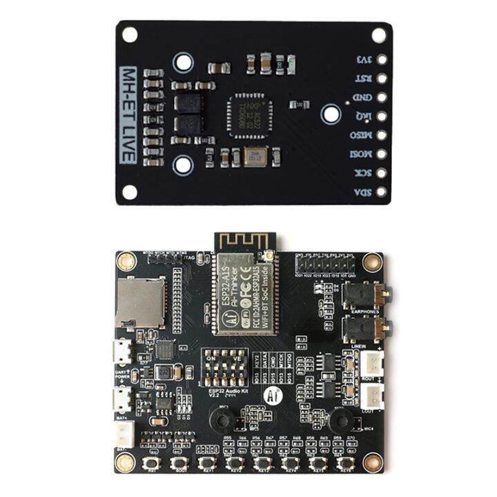 1 Pcs Mini Rc522 Rfid Sensor Module Card Reader Writer Module And 1 Pcs Esp32 Audio Kit Esp32 6875