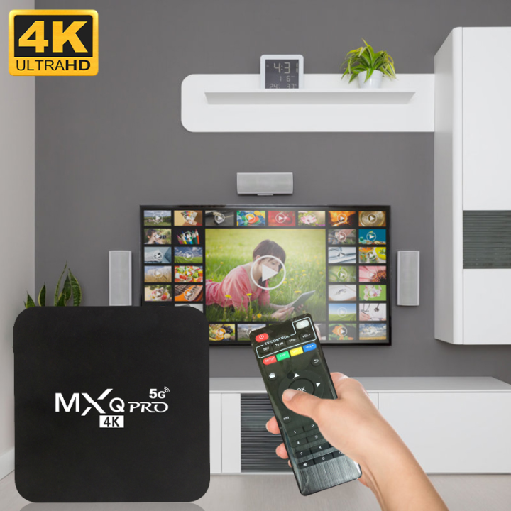 mxq pro 4k android tv box 5g latest version 4G RAM+64G ROM mxq pro ...