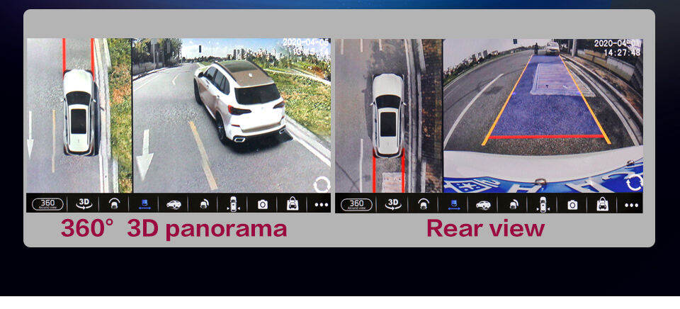 Smartour 3D 360°Surround Bird View Car Camera Panoramic Left Right ...