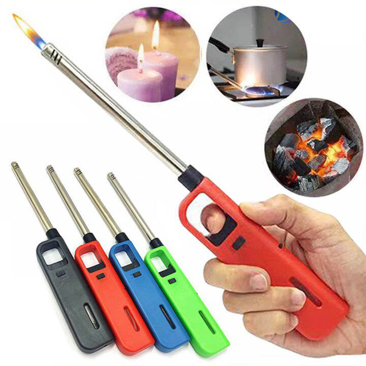 kitchen lighter Refillable Long-Reach Barrel Gas Lighter Stove Kitchen ...