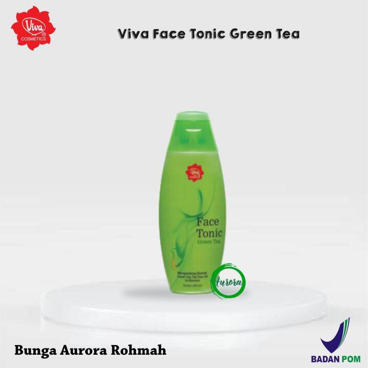 VIVA Face Tonic Green Tea - 100ml | Lazada Indonesia