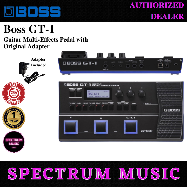 Boss Gt-1 Guitar Multi-Fx Pedal Review at Patrick Ruppert blog