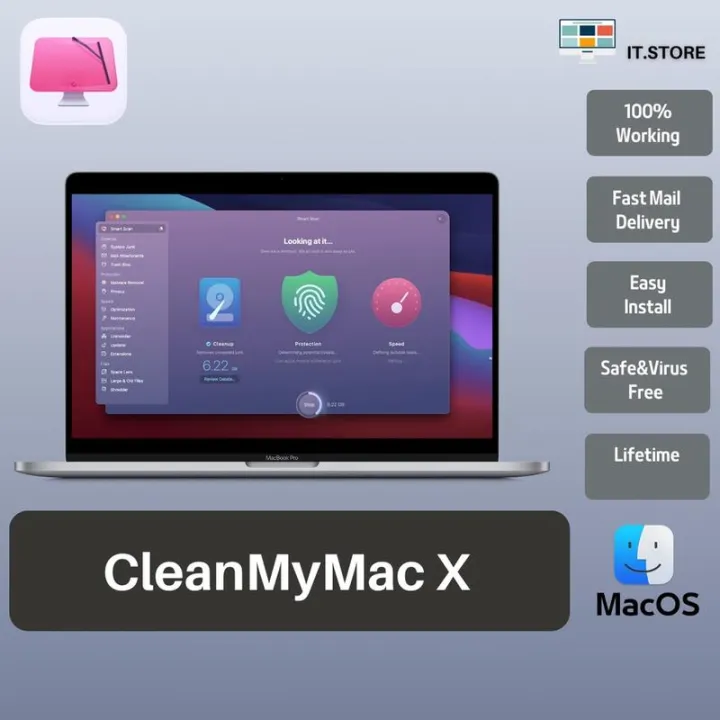 【MAC】Clean My Mac X for Mac lifetime version (Latest 2022)Support Big ...