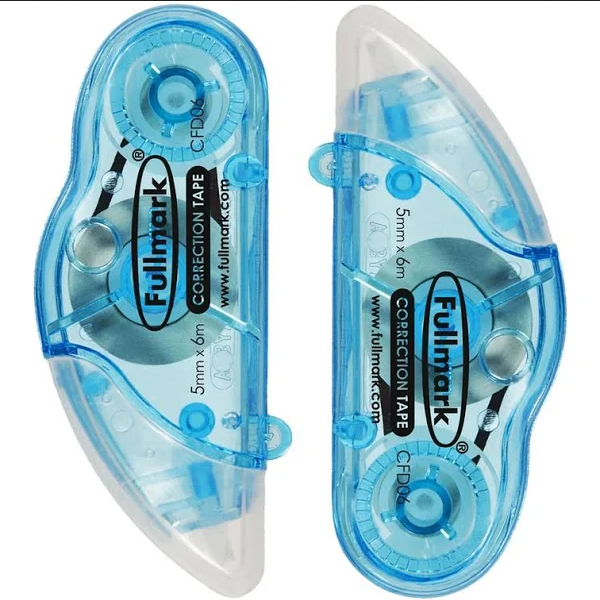 Fullmark Correction Tape , 2 pack (2 x Blue) (Model D) | Lazada