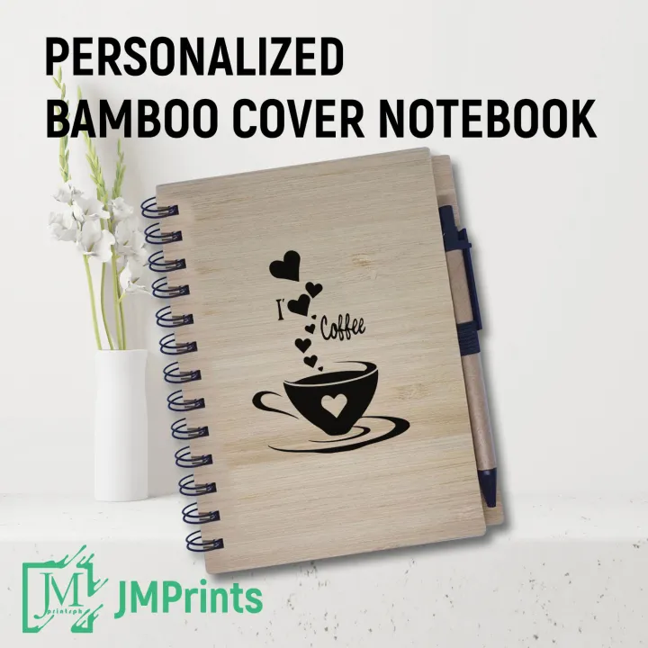 Laser Engraved Bamboo Notebook | Lazada PH