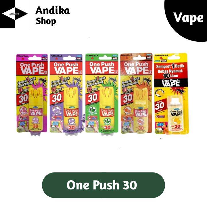 Fumakilla Obat nyamuk One Push Vape 30hari | Lazada Indonesia