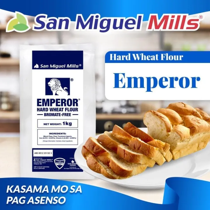 Emperor Bread Flour 1kg (Packed) San Miguel Mills | Lazada PH