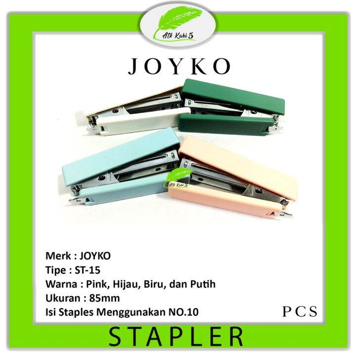 JOYKO - Stapler ST-15 Pastel - Pcs | Lazada Indonesia