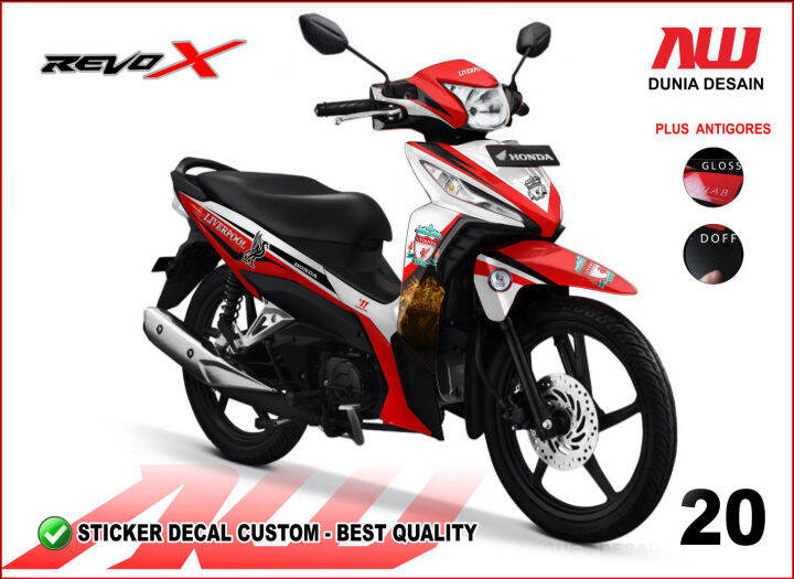 Sticker Decal REVO X Desain 20 ... Decal Keren, Decal Kekinian, Decal ...