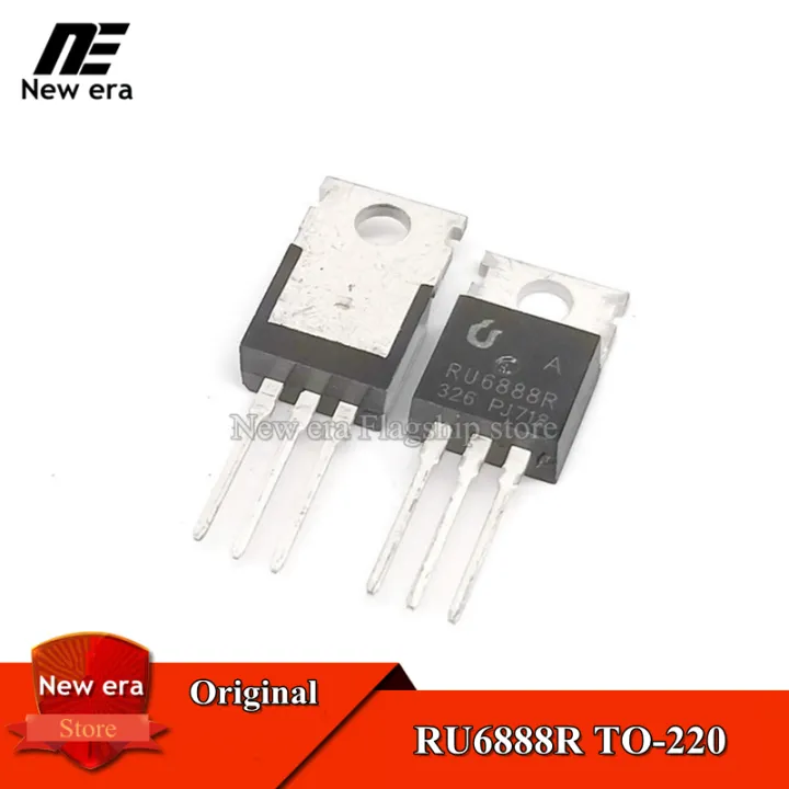 10Pcs Original RU6888R TO-220 RU6888 TO220 88A/68V MOSFET ใหม่เดิม ...