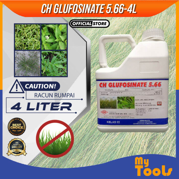 Mytools 4Liter CH Glufosinate 5.66 Glufosinate Ammonium 5.66% Racun ...