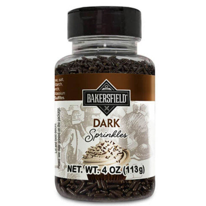 Bakersfield Dark Chocolate Sprinkles 113g | Lazada PH