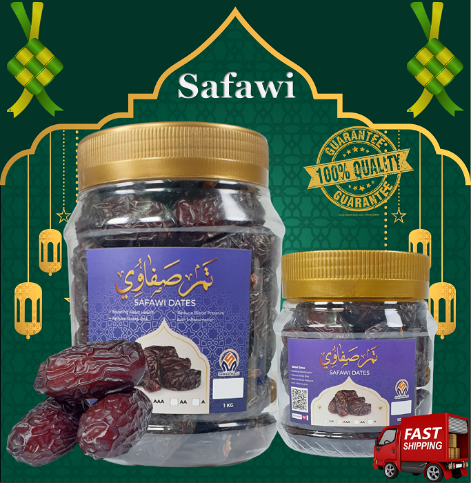 Kurma Safawi Madinah Gred AA Premium pelbagai pilihan high quality ...