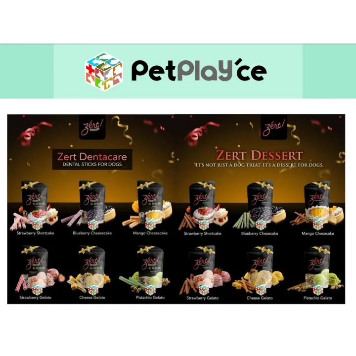 Zert Dentacare Dog Dental Sticks 148 grams Premium Dog Desserts 88grams ...