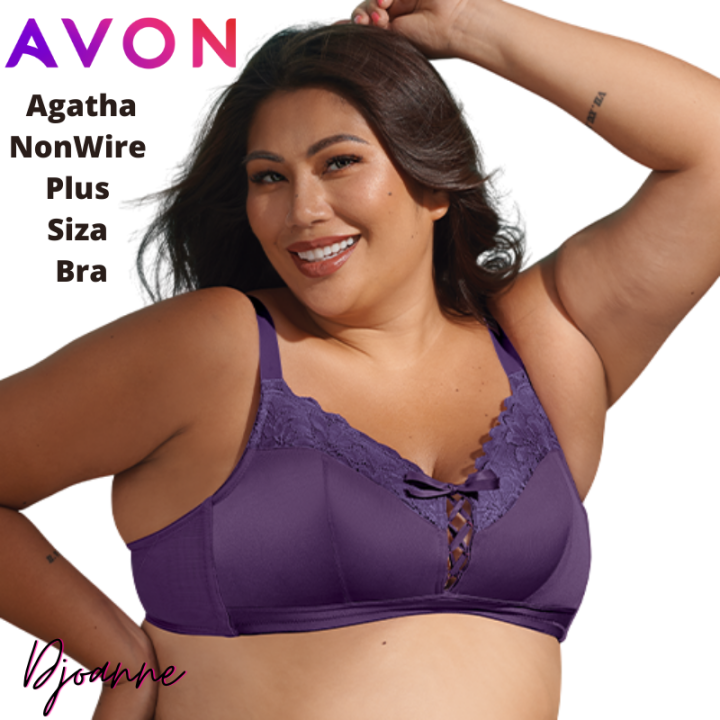 AVON SHAPE MAKERS AGATHA Smoothing M-Frame and Lifting Non Wire Plus Size Bra ( Size 38B 38C 40B ...