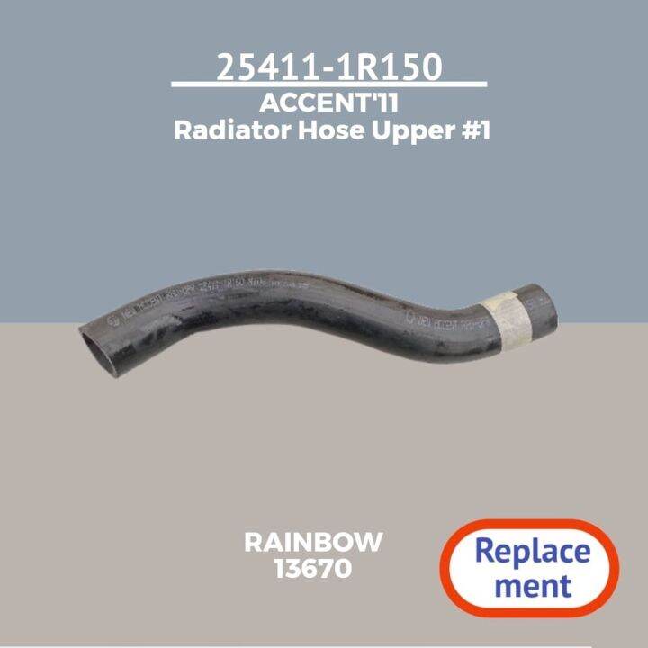 Radiator Hose Upper 1 for HYUNDAI Accent'11 [Replacement] Part ;25411 ...