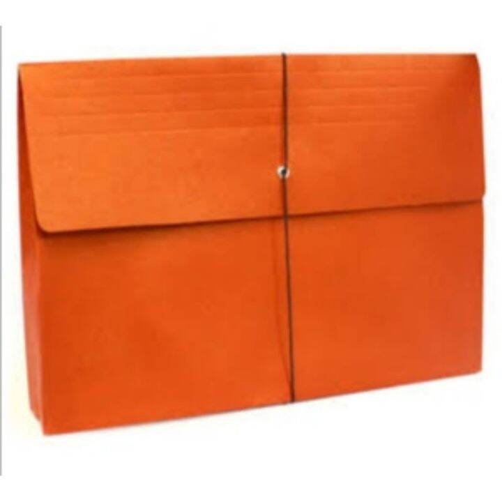 UGH Portfolio-Expandable Envelope with Elastic String (Long) Orange ...