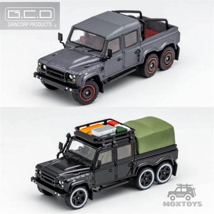 GCD 1:64 Land Rover Defender 6x6 Pick up Diecast Model Car | Lazada PH