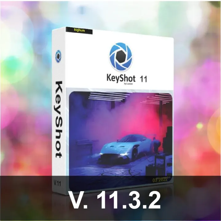 Luxion KeyShot Pro 11.3.2 โปรแกรมเรนเดอร์งาน 3D รองรับโมเดล 3 มิติทั่วไปจาก AutoCAD, SketchUp ...
