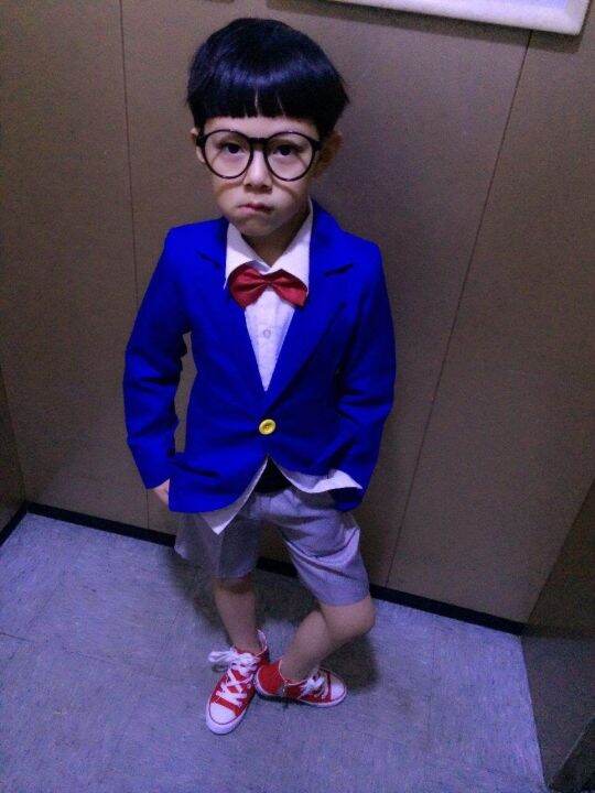 Detective Conan clothes Kidd Conan cosplay Children's Day performance ...