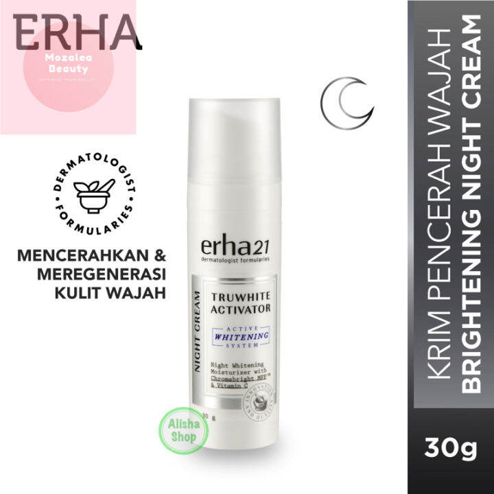 ERHA Truwhite Brightening Night Cream 30g | Lazada Indonesia