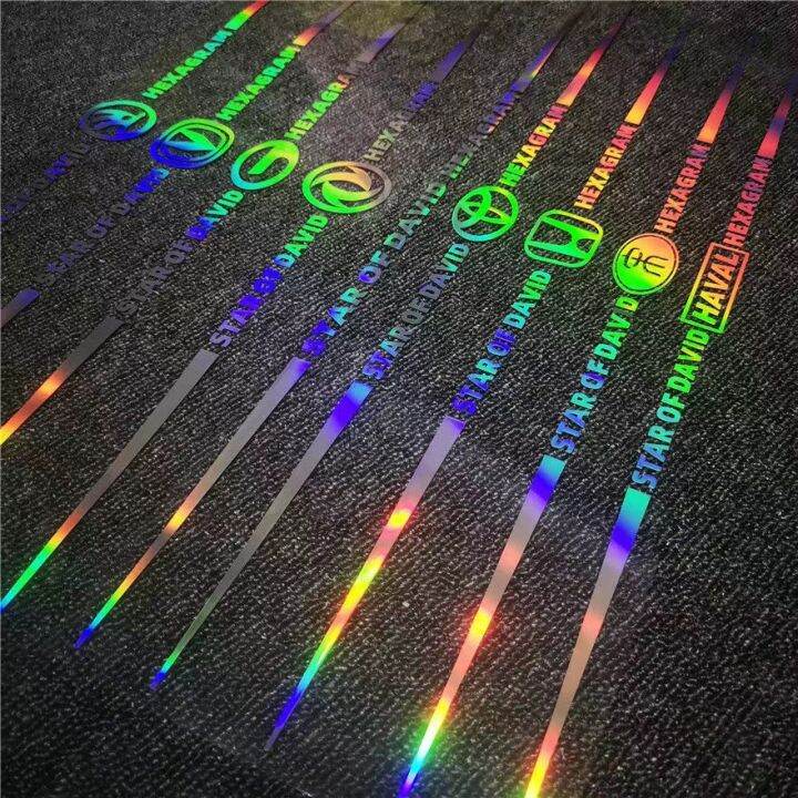 Exclusive Perodua Logo Car Sticker Reflective Laser Design 60cm Lenght ...