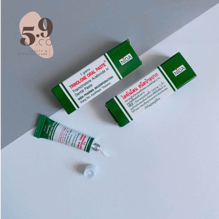 【READY STOCK】NIDA Trinolone Oral Paste Relief For Mouth Ulcers & Canker ...