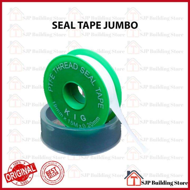 SEALTAPE UKURAN JUMBO BESAR / ISOLASI TALI PITA ANTI KEBOCORAN/ SEAL ...