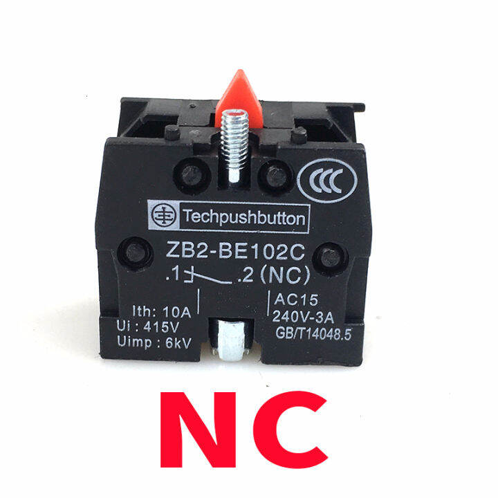 【HOT】 10pcs Xb2 Push Button Switch Zb2be102c(nc) Contact Block Zb2 ...