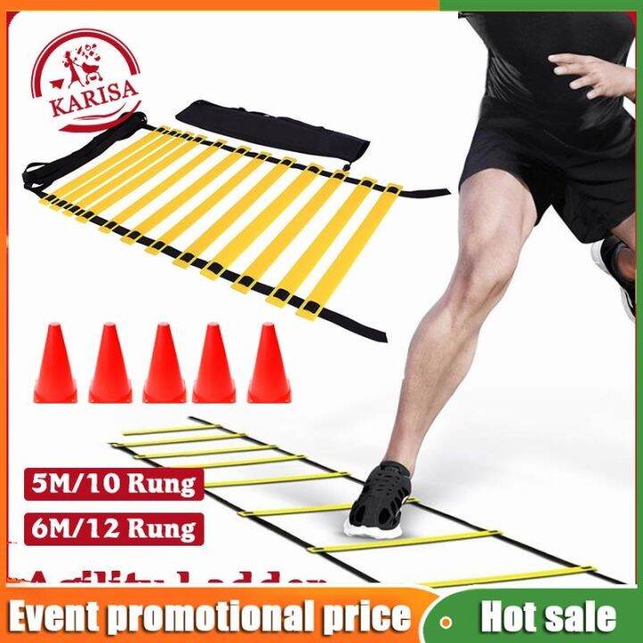5/6 Agility Ladder Basketball Football Training Cones | Lazada PH
