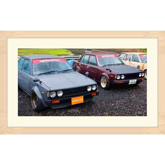 CAR STICKER MOTORFIX JAPAN TOYOTA SEG AE80 AE92 AE101 AE111 VIOS YARIS ...