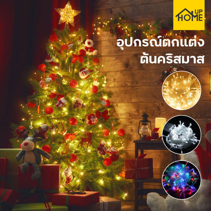 อุปกรณ์ตกแต่งต้นไม้ อุปกรณ์ตกแต่งต้นคริสต์มาส ของตกแต่ง ที่ประดับต้นไม้ ...