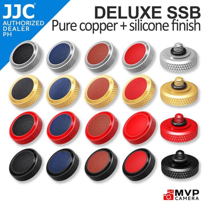 [AUTHORIZED PH] JJC Deluxe Soft Release Shutter Button Standard Threaded SSB MVP Camera | Lazada PH