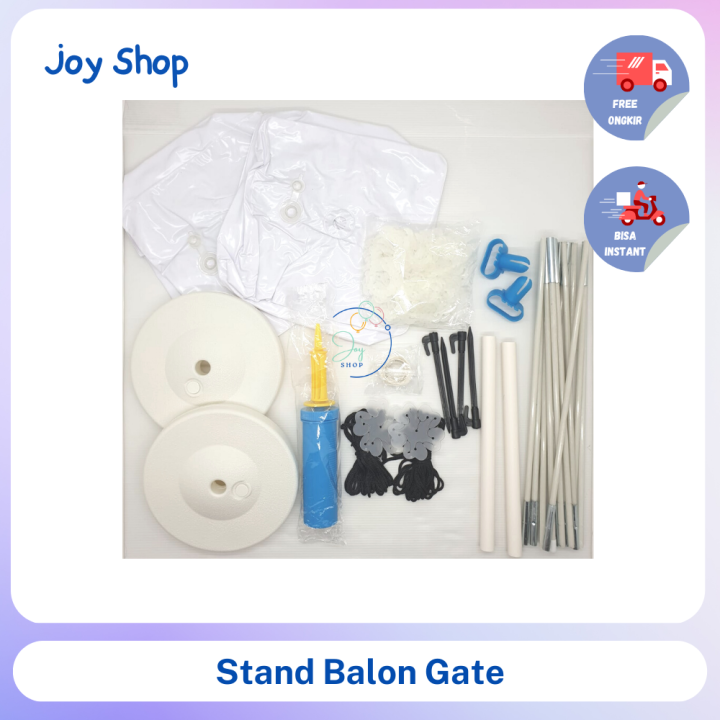 Standing Balon Gate Gapura Kerangka Tiang Stand Lengkung Balloon Arch ...