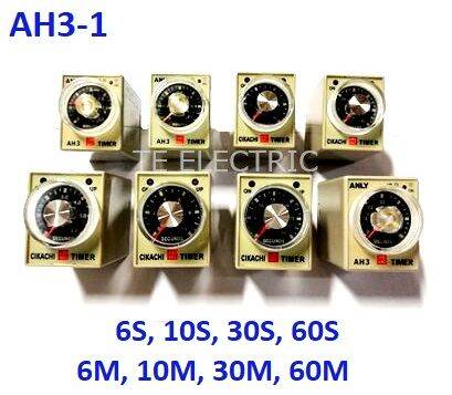 CIKACHI ANLY AH 3 - 1 ANALOG TIMER 240VAC 3 / 6 / 10 / 30 / 60 (SECONDS ...