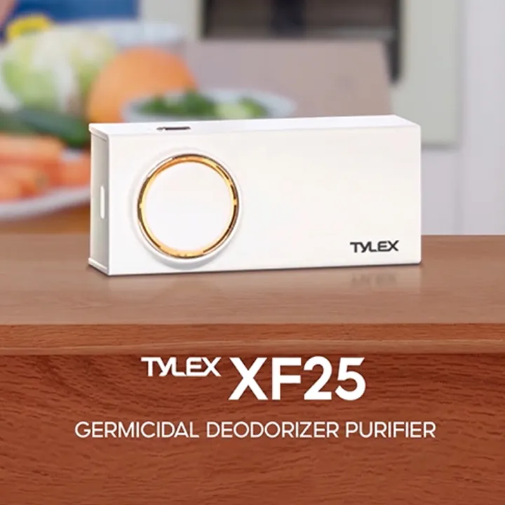 TYLEX XF25 Refrigerator Deodorizer Germicidal Purifier Portable Smell ...